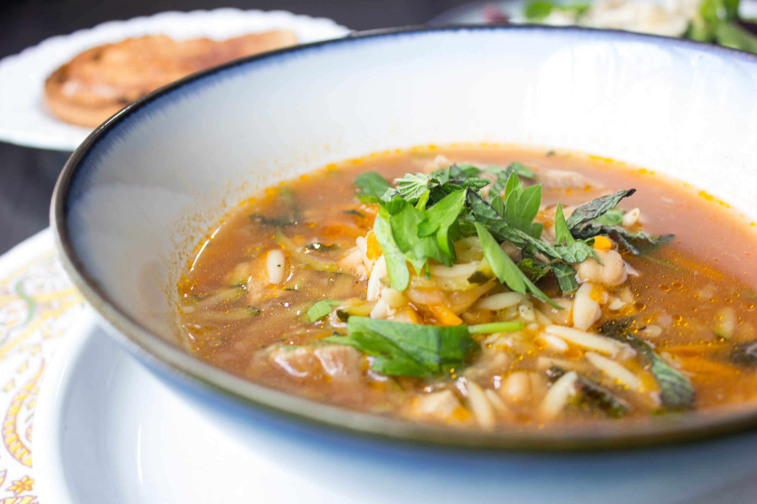 Algerian Chicken Soup - The Hungary Buddha Eats the World