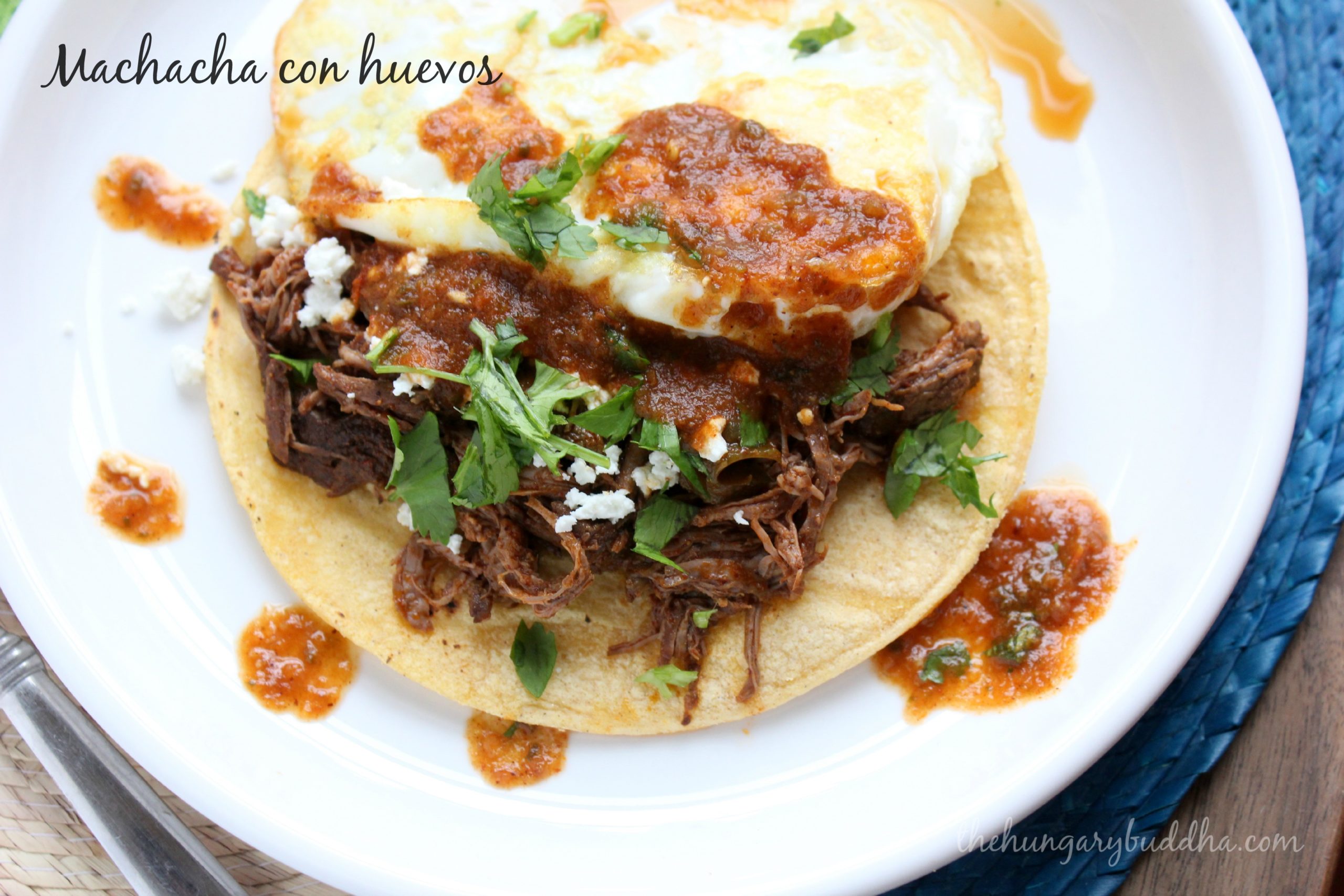 Machaca con Huevos - The Hungary Buddha Eats the World