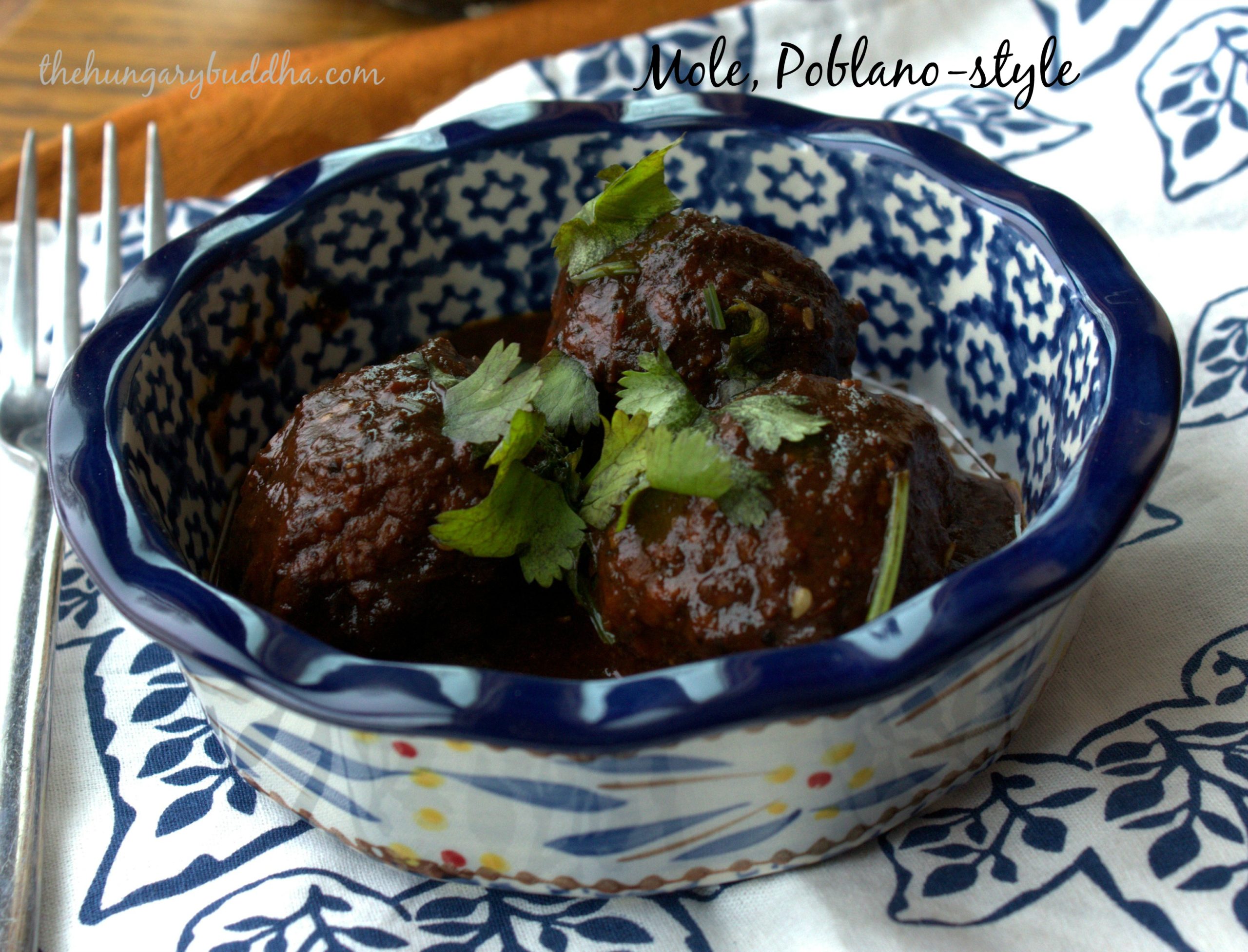Easy mole poblano