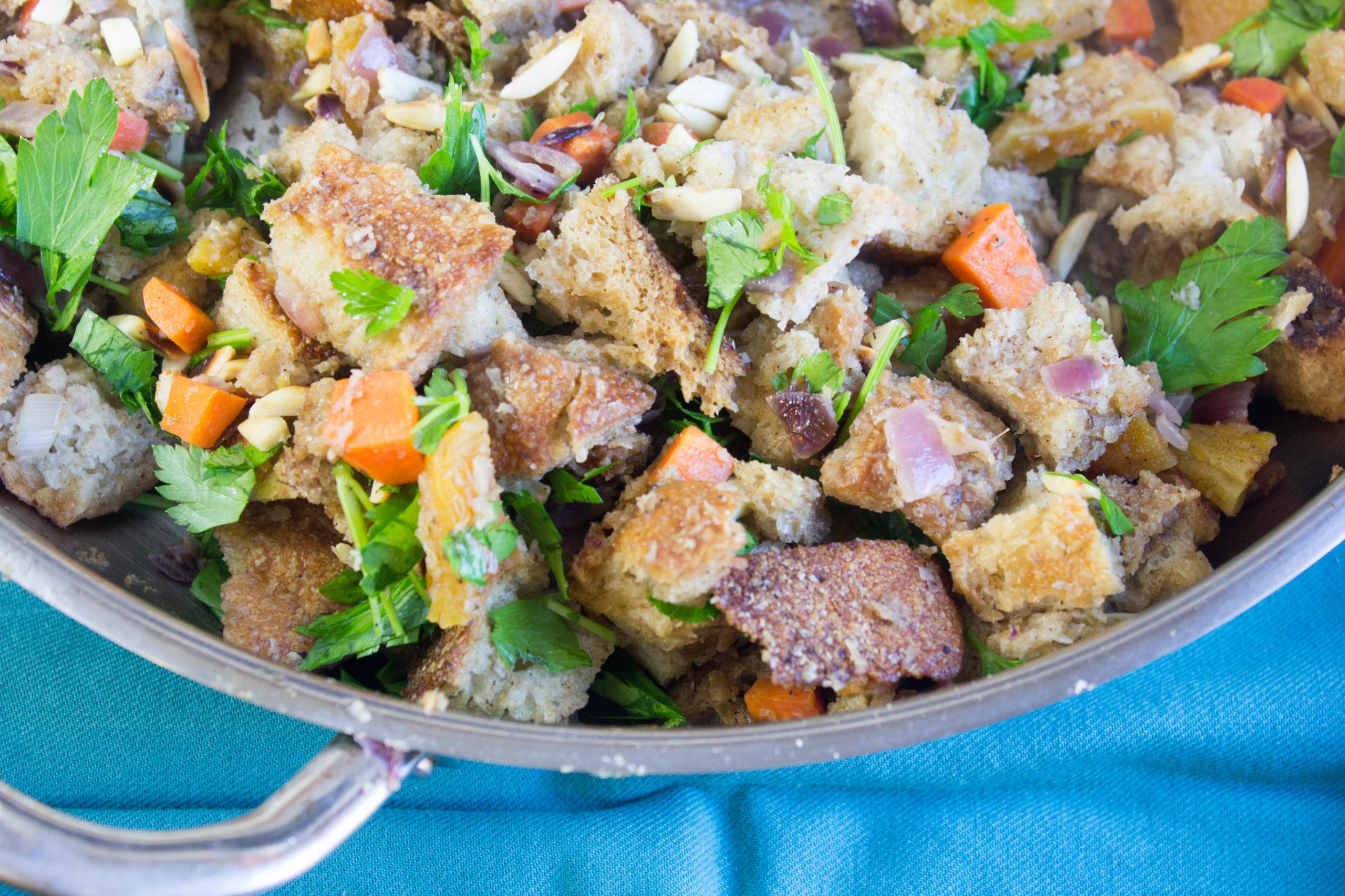 Apricot and Almond Dressing