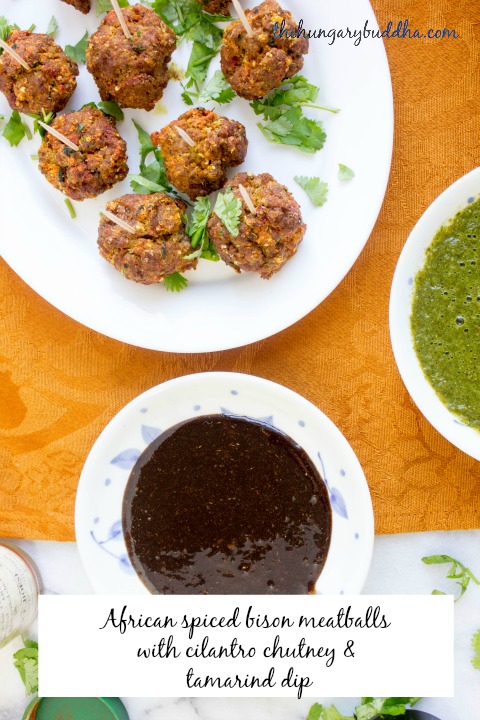 African spiced meatballs