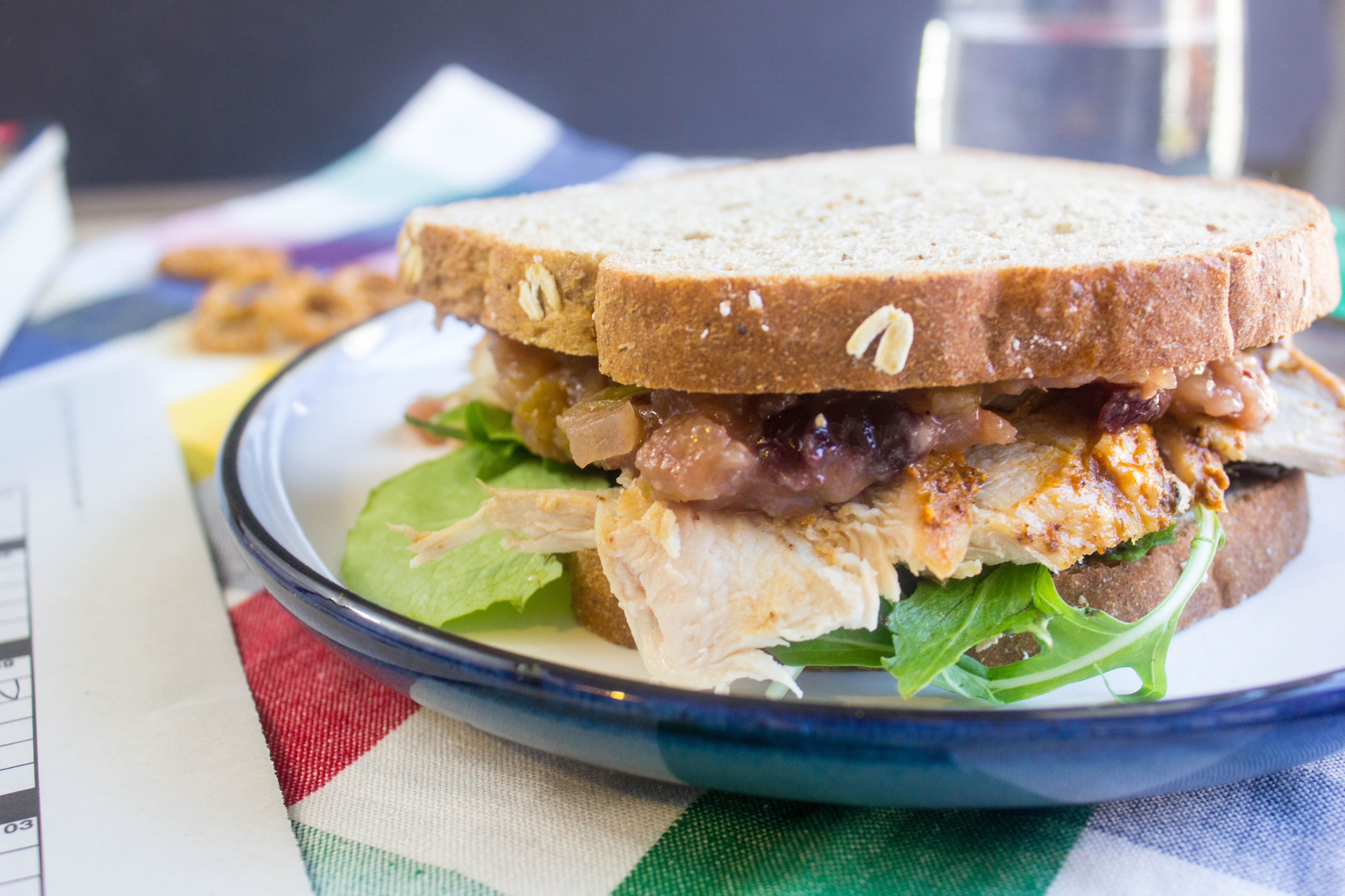 Turkey Sandwich with Chutney