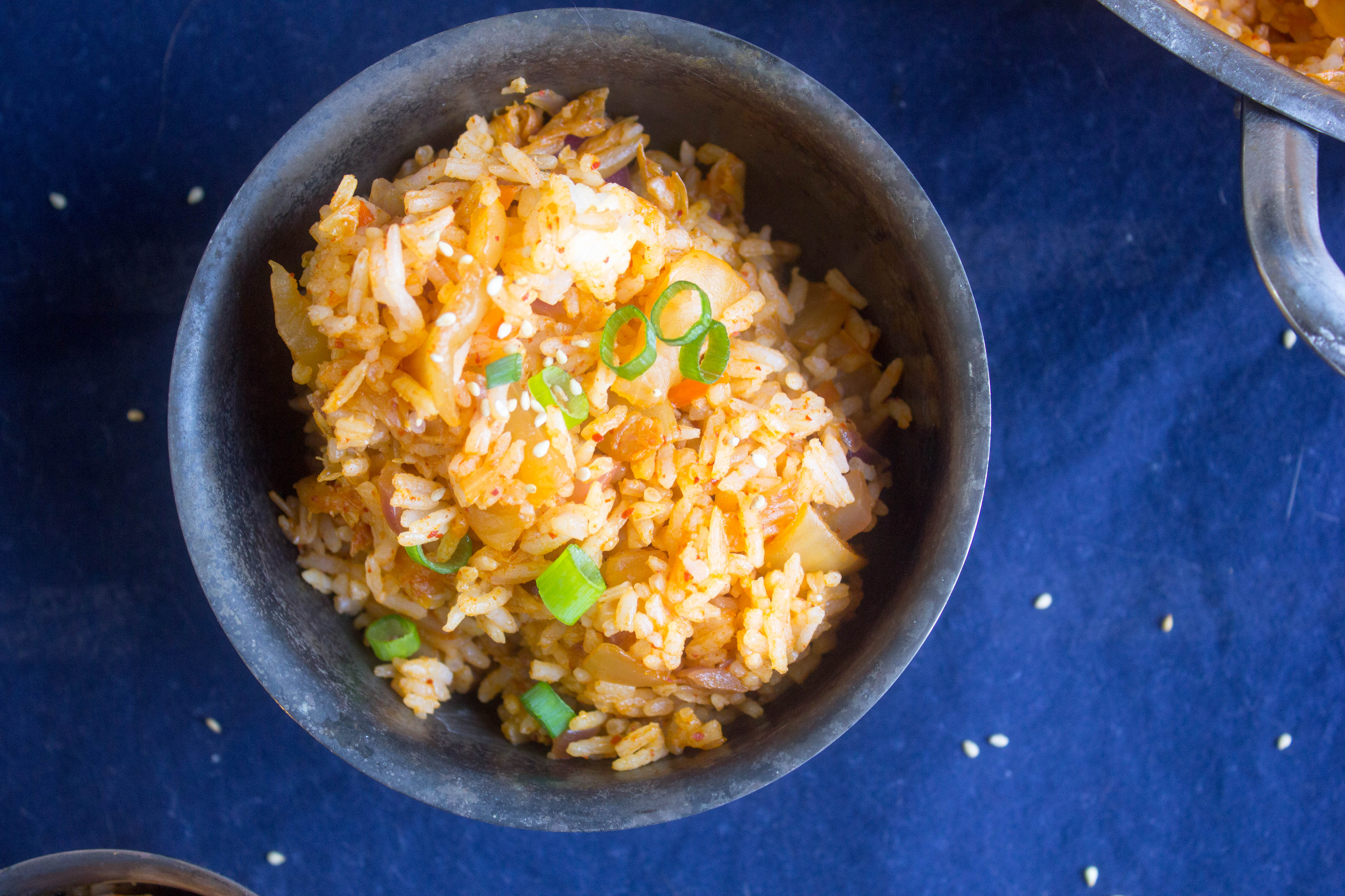 Kimchi Fried Rice | The Hungary Buddha Eats the World