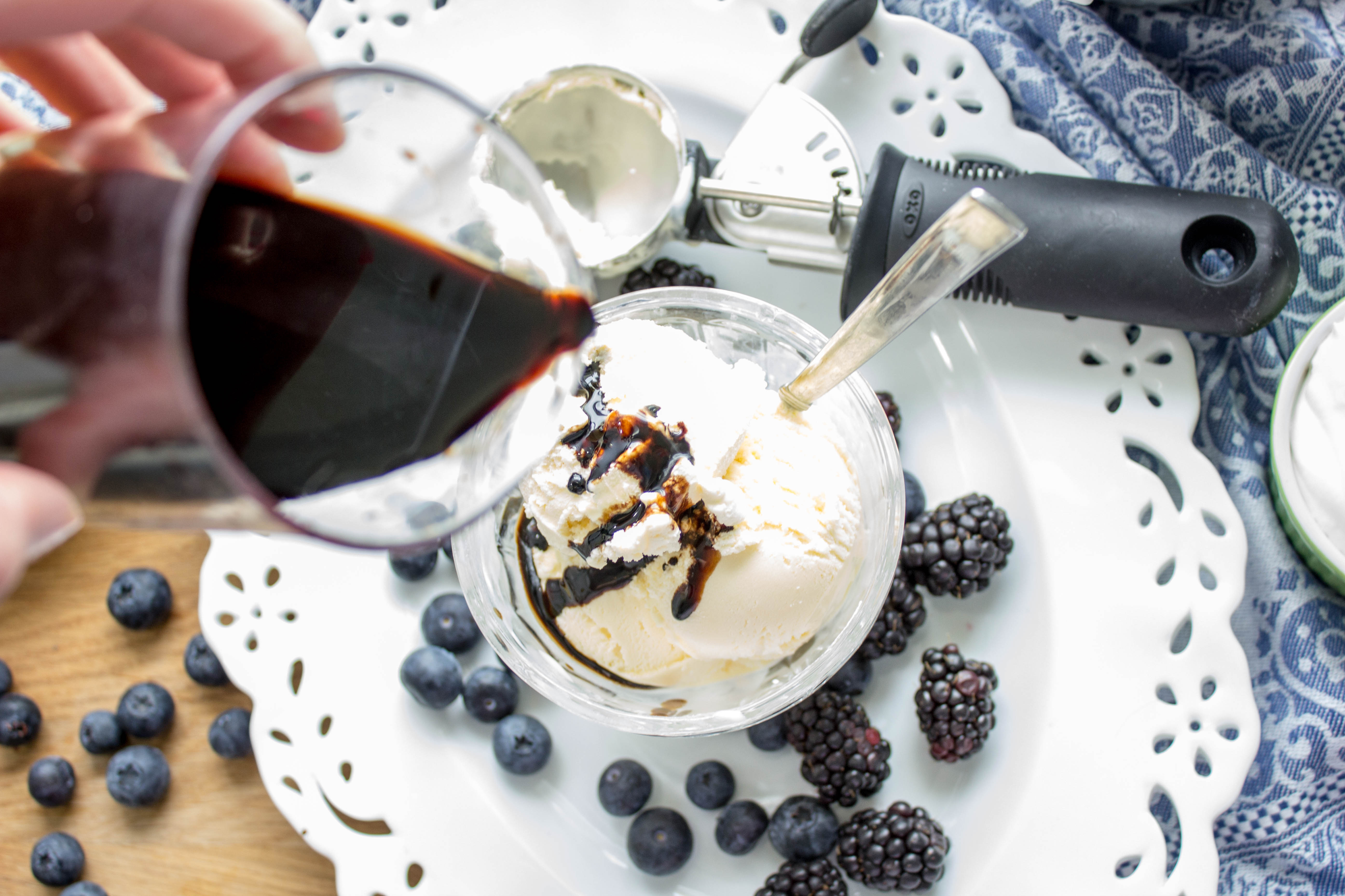 Honey Balsamic Syrup - The Hungary Buddha Eats the World