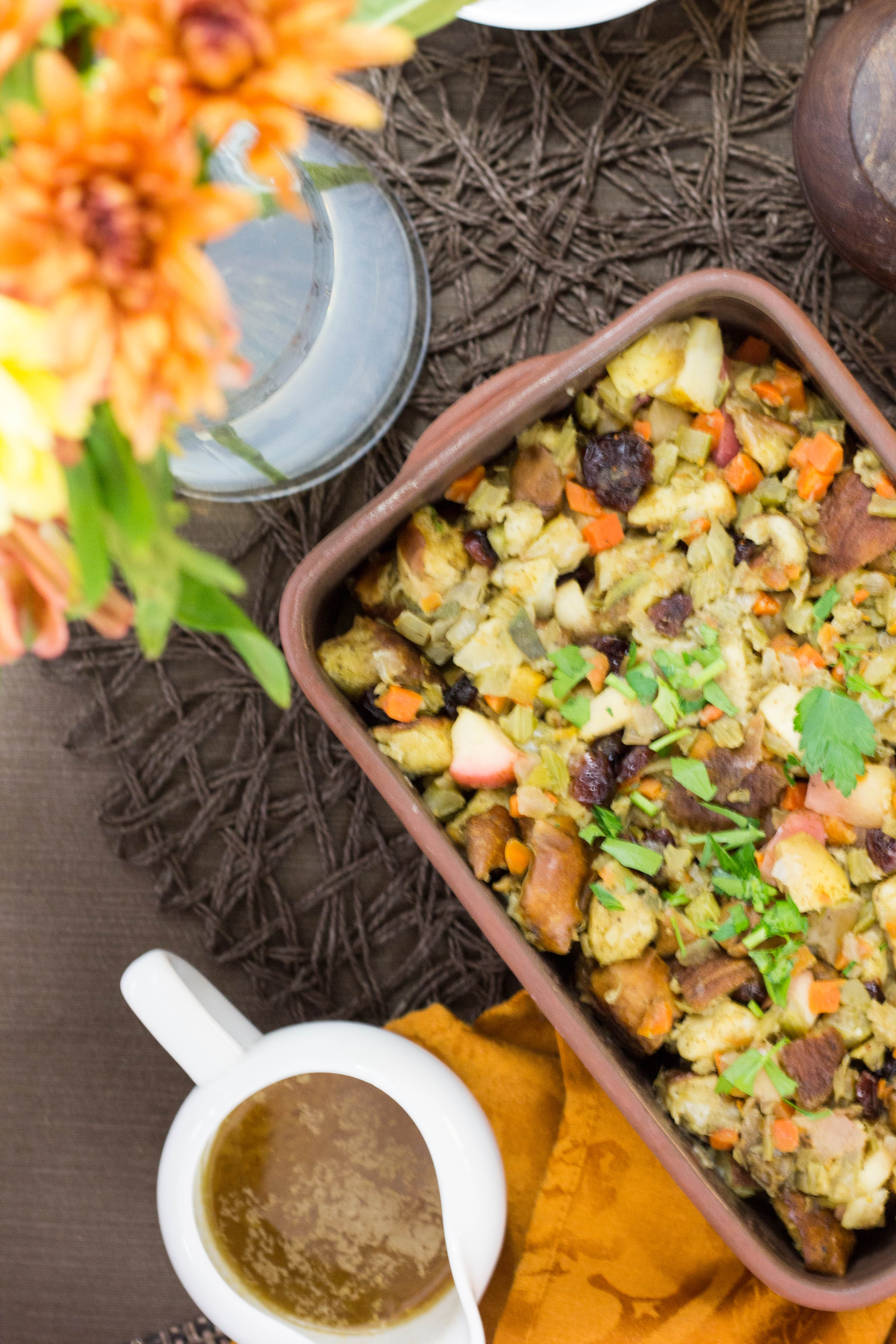 Pretzel Bun Stuffing - The Hungary Buddha Eats the World
