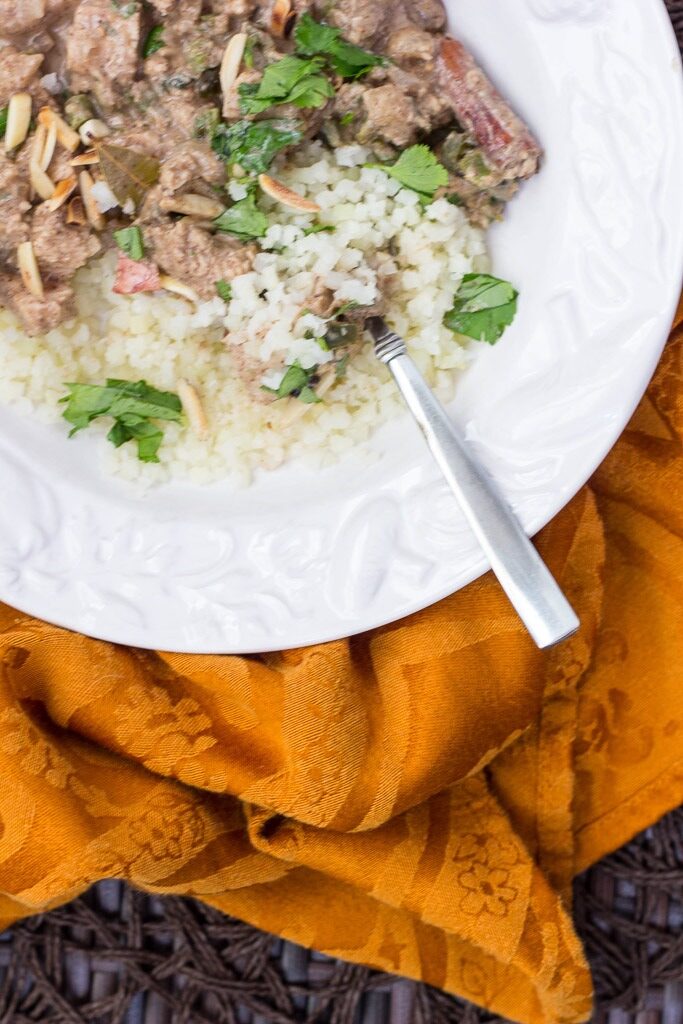 Thanksgiving Leftover Turkey Korma - The Hungary Buddha Eats the World
