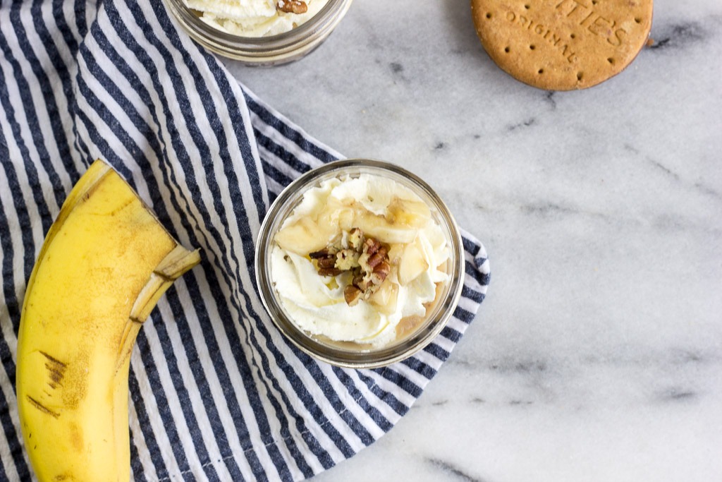 Mini Banoffee Pie Cups - The Hungary Buddha Eats the World