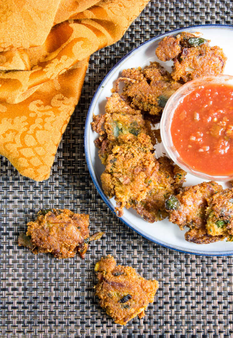 Lentil Pakoras - The Hungary Buddha Eats the World