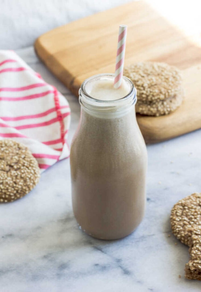 Red Bean Protein Shake - The Hungary Buddha Eats the World