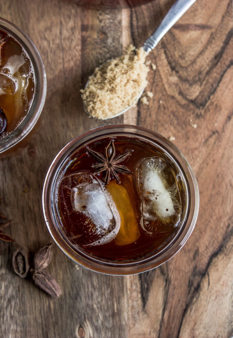 Apple Cider Iced Tea - The Hungary Buddha Eats the World