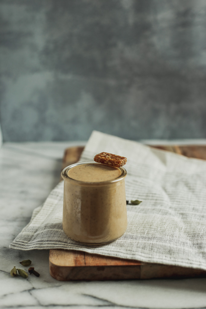 Salted Caramel Chai Lassi - The Hungary Buddha Eats the World