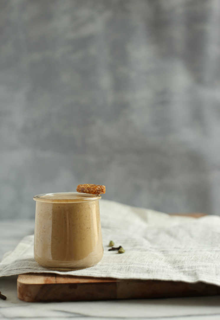 Salted Caramel Chai Lassi - The Hungary Buddha Eats the World